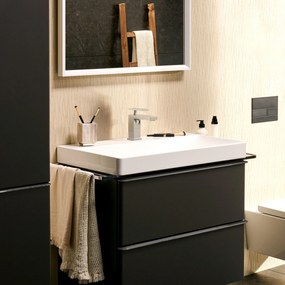 Hansgrohe Tecturis E, páková umyvadlová baterie 80 CoolStart EcoSmart+ bez odtokové garnitury, chromová, HAN-73001000
