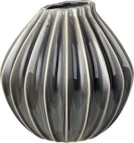 Váza Broste WIDE M V.25 cm kouřová
