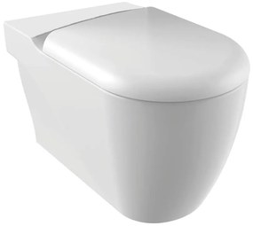 Sapho GRANDE WC mísa XXL pro kombi, spodní/zadní odpad, bílá GR360.11CB00E.0000