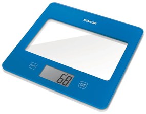 Sencor | Sencor - Digitální kuchyňská váha 1xCR2032 modrá | FT0855