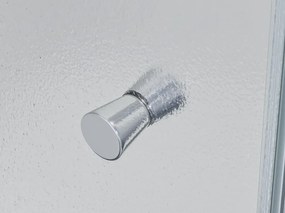 ALFA LINE II Chrom 105 Grape Sprchové dveře jednokřídlé s pevnými stěnami v rovině