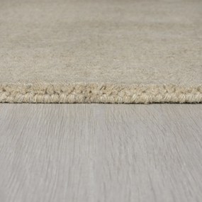 Flair Rugs koberce Kusový ručně tkaný koberec Tuscany Textured Wool Border Natural ROZMĚR: 160x230