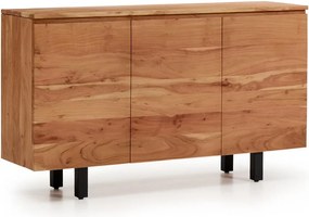 Komoda z masivu akácie v přírodní barvě 150x88x40 cm Uxue – Kave Home