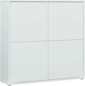 XXXLutz VYSOKÁ KOMODA, světle šedá, 124,5/121,5/34,9 cm Carryhome - Online Only komody - 000687018334
