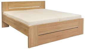 Moderní postel s děleným čelem Lorano