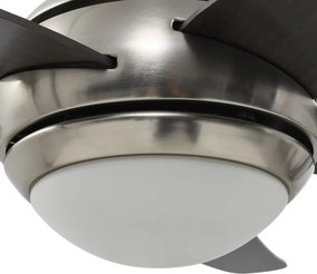vidaXL Ozdobný stropní ventilátor se světlem 128 cm [50538] Barva: Bílá