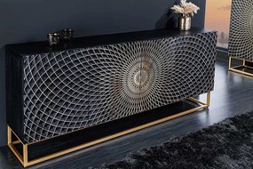 Designová komoda z masivu Illusion Mango 177cm