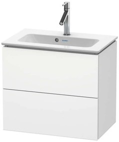 Duravit L-Cube - Umyvadlová skříňka 55x62x39 cm, 2 zásuvky, bílá mat LC625601818