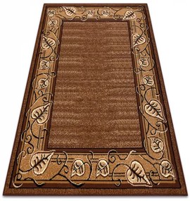 Kusový koberec BCF Morad FELIKS Klasický Listí hnědý Rozměr: 120x170 cm