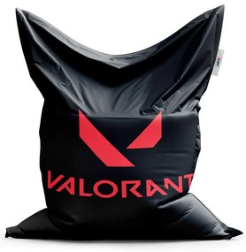 Sablio Sedací vak Classic VALORANT Black - 150x100 cm