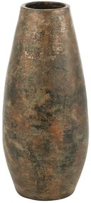 OnaDnes -20% Hnědá keramická váza J-line Terece 57 cm