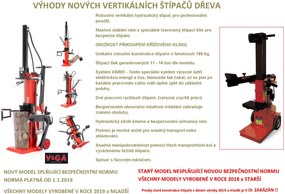 VeGA LV1110PRO VARIO - štípač dřeva 11t (400 V)