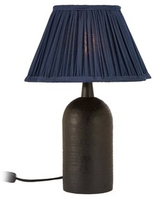 PR Home Riley stolní lampa, černá/modrá