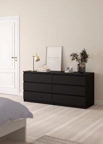 FALCO Komoda Simplicity 232 černý mat