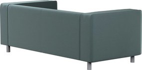 Potah na pohovku IKEA  Klippan 2-místná barva zelená látka sametová