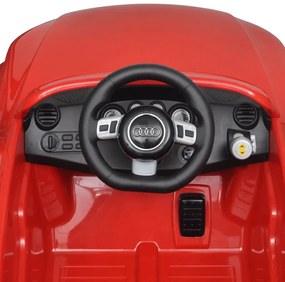 vidaXL Audi TT RS dětské auto s dálkovým ovládáním červené