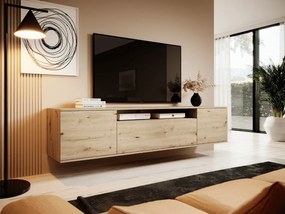 Velký televizní stolek Airi 200 cm Barva: Bílá