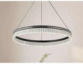 LED Stmívatelný křišťálový lustr na lanku THALIA LED/55W/230V 3000-6000K + DO