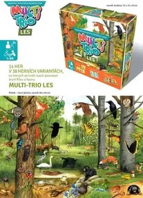 EFKO Společenská hra Multitrio Les / 14 her / 1+ hráčů / od 5 let