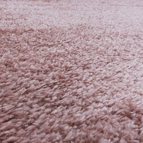 Vopi | Kusový koberec Fluffy shaggy 3500 rose - 140 x 200 cm