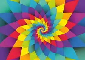 YAZZ Puzzle Duhová spirála / 1000 dílků / 68 x 48 cm