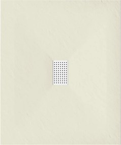 Mexen Hugo, obdélníková sprchová vanička, SMC, 120x100cm, béžová, bílá krytka, 42691012-W