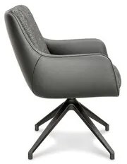 Židle otočná s loketními opěrkami KLER Forte K320