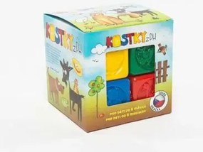 Chemoplast Kostky barevné 8 ks / plast / 6 měsíců