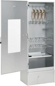 Grilovací trouba / udírna s generátorem kouře pozinkovaná ocel 3200754