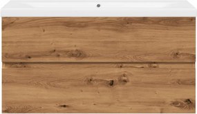 Skříňka se zápustným umyvadlem dub artisan 3328926