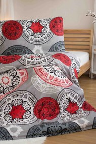 Povlečení z mikrovlákna ORIENT COLOR, šedé Rozměr povlečení: 70 x 90 cm | 140 x 200 cm