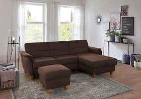 XXXLutz ROHOVÁ SEDAČKA, textil, tmavě hnědá Sit & More - Sedací soupravy - 000144019706