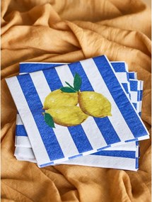 Papírové ubrousky v sadě 20 ks 33x33 cm Limone – Bloomingville