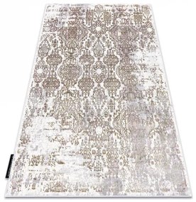 Moderní koberec DE LUXE 2081 ornament vintage Strukturální zlato / velikost 180x270 cm | krásné koberce cz