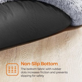 Feandrea psí postel, kulatá kočičí postel, M velikost 60 cm, šedá