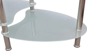 vidaXL Konferenční stolek s exkluzivním designem [240508] Barva: Bílá
