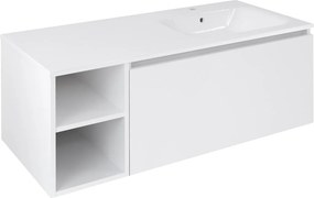Sapho Lorea koupelnová skříňka pod umyvadlo 120 x 46 x 51,5 cm (30P+90cm) pravá bílá mat LE090-3131-R-04