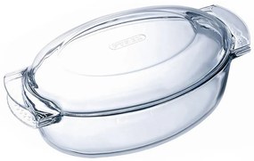 Pyrex Skleněná zapékací mísa s víkem, 5,8 l