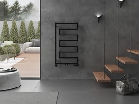 Mexen Florida, topné těleso 1080 x 600 mm, 358 W, černá, W206-1080-600-00-70