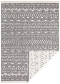 NORTHRUGS - Hanse Home koberce Kusový koberec Twin Supreme 103437 Kuba grey creme – na ven i na doma - 80x250 cm