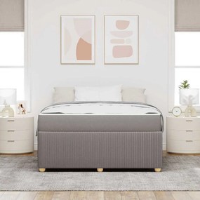 Rám postele Taupe 160 x 200 cm textil 3398409