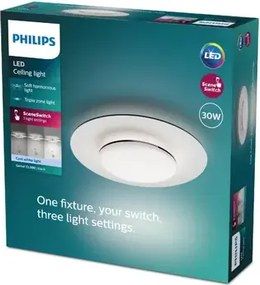 Philips Garnet CL580 30W 40cm černá / stropní svítidlo / LED / 3400lm
