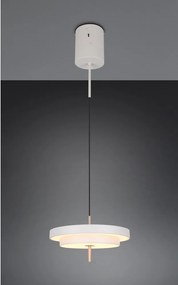 Slonovinové LED stmívatelné závěsné svítidlo Keaton – Trio