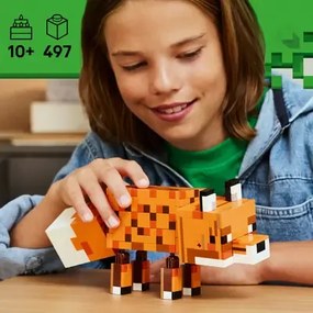 LEGO® Minecraft® 21588 Liška / Počet dílků: 497 / od 10 let