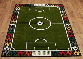 Dětský kusový koberec Kolibri 11377-130 fotbal