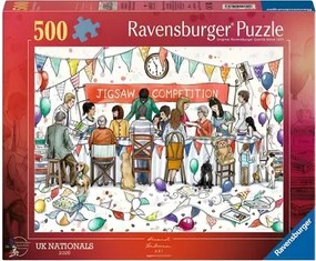RAVENSBURGER Puzzle Komunita / 500 dílků / 49 x 36 cm
