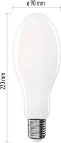 EMOS LED žárovka Filament 36W E40 ZF5754