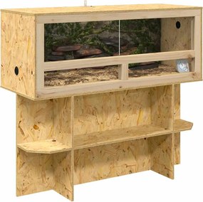 Terárium Hnědá 100 x 40 x 90 cm OSB 3397894