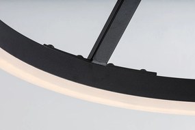 Rabalux Černé stropní LED svítidlo Isaure 400mm 24W CCT 71302