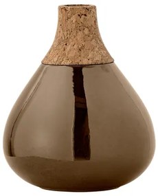 Keramická váza hnědá Bloomingville